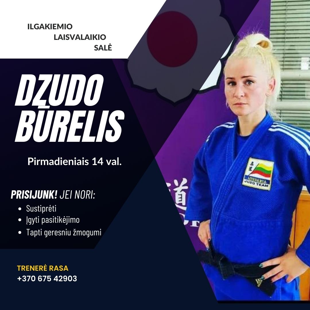 Kviečiame stiprinti fizinius gebėjimus - Dzudo būrelis Ilgakiemyje ...
